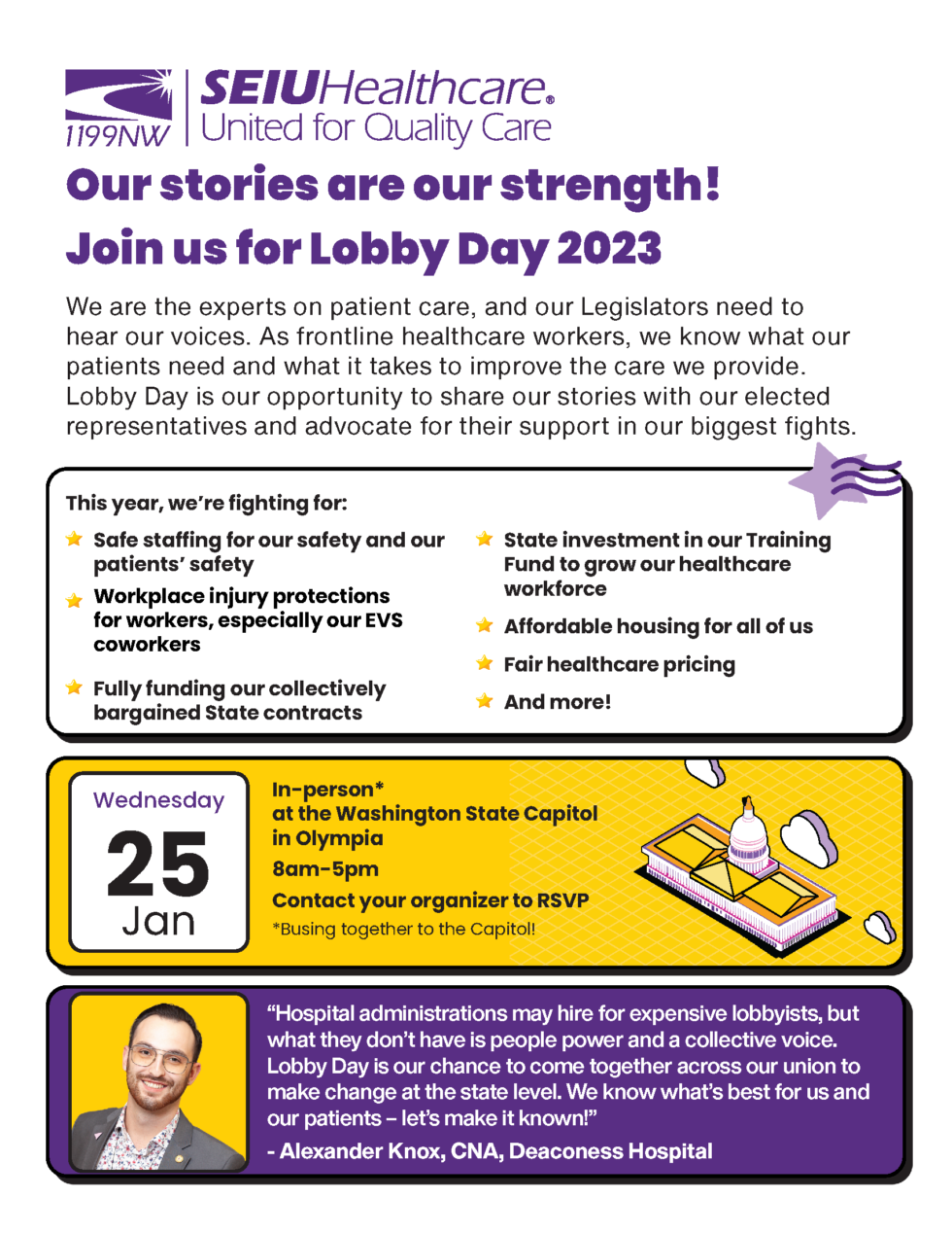 Legislative Session 2023: We’re united to advocate for what we need as ...