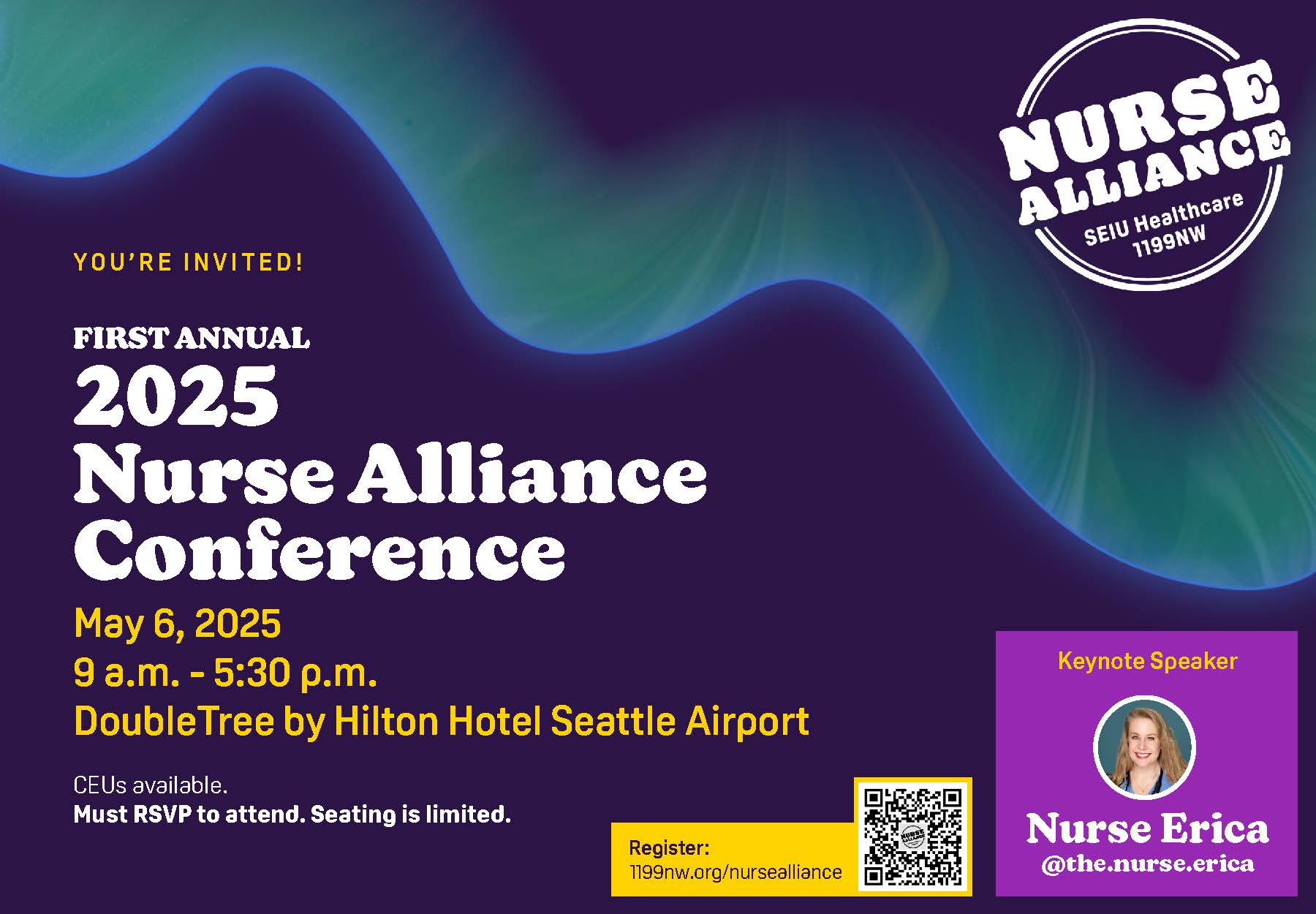 Join Us for the First Annual 2025 Nurse Alliance Conference! - SEIU ...